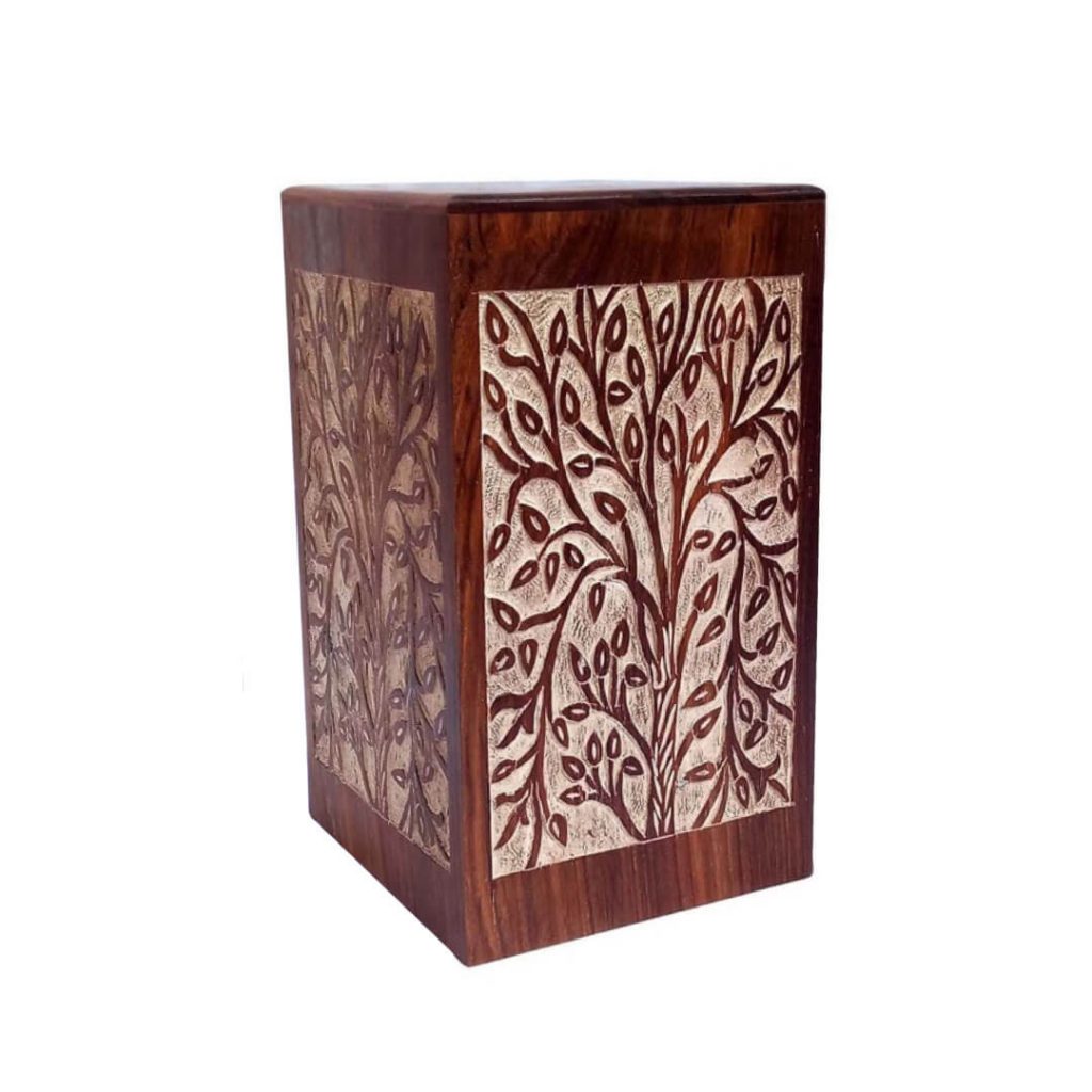 Tree of Life Wooden Cremation Urn - Tree Of Life